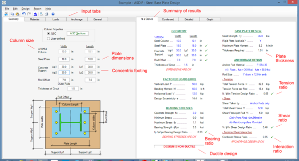 Base Plate Design Spreadsheet Free — db-excel.com
