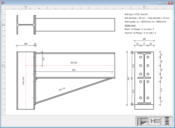 Beam Splice Design Spreadsheet pertaining to Bolted And Welded Steel ...