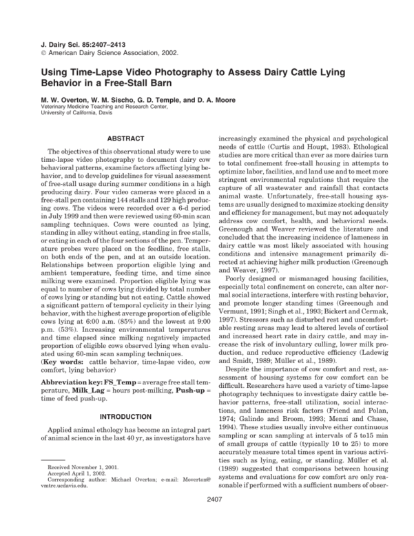Beef Cattle Budget Spreadsheet throughout Pdf Using Timelapse Video ...