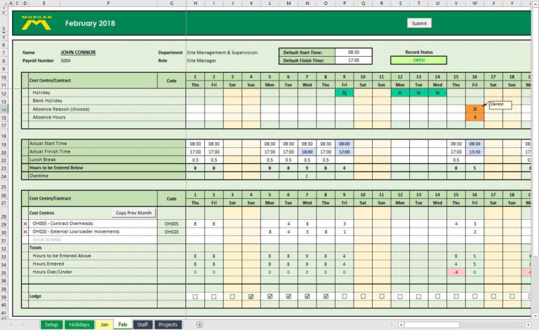 Bespoke Excel Spreadsheet — db-excel.com