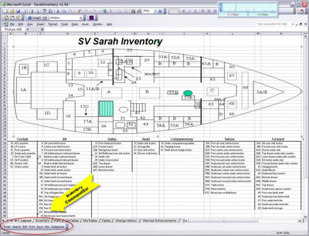 Boat Maintenance Spreadsheet — db-excel.com