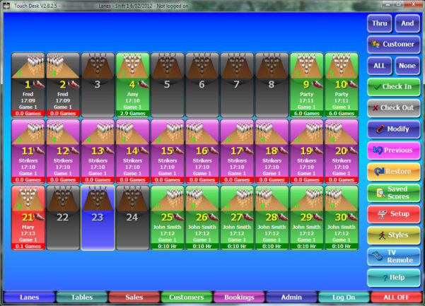 Bowling Prize Fund Spreadsheet inside Touch Desk 3 — db-excel.com