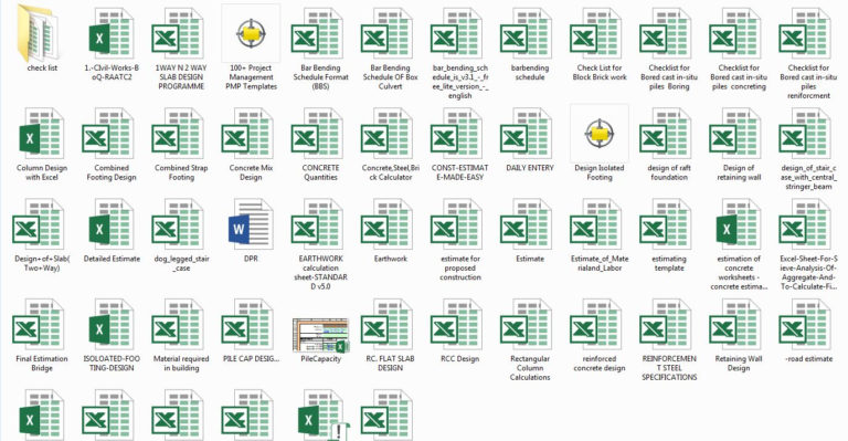 Building Structural Design Spreadsheets Free Download with Collection ...