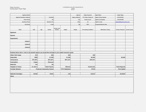 Census Spreadsheet Template — db-excel.com