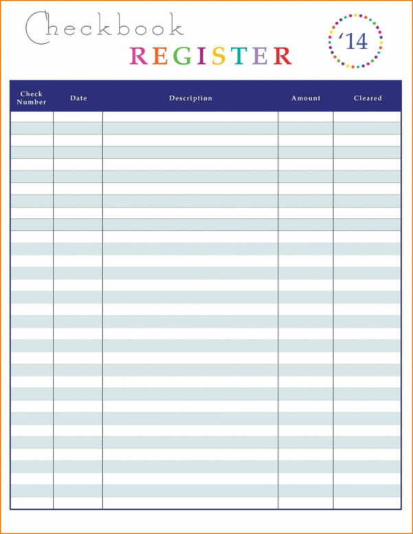 Checkbook Register Spreadsheet Excel for 002 Check Register Template ...