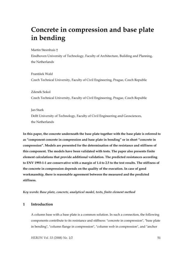 Circular Base Plate Design Spreadsheet throughout Pdf Design Of Circular Hollow Section Base ...