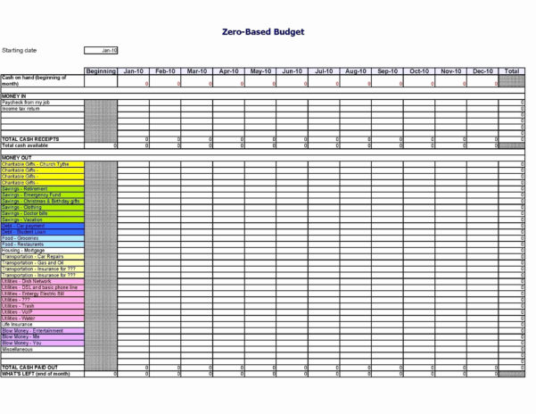 College Application Spreadsheet — db-excel.com
