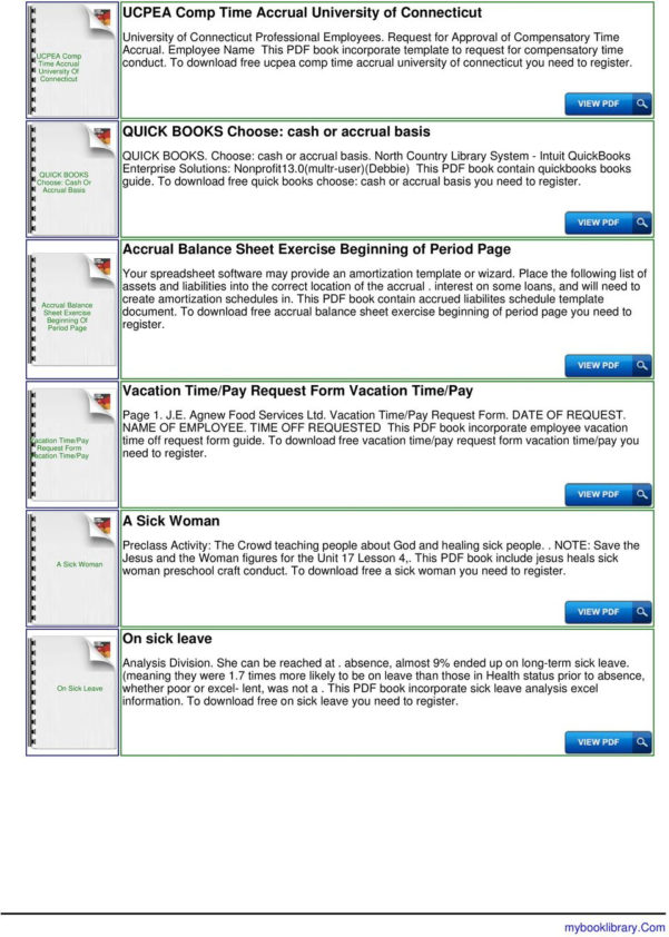 Comp Time Tracking Spreadsheet Download regarding Vacation And Sick ...