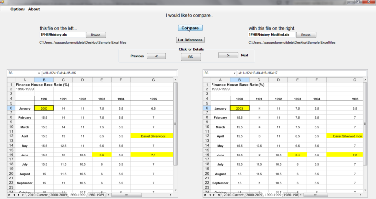 Compare Excel Spreadsheets — db-excel.com Compare Excel Spreadsheets — db-excel.com