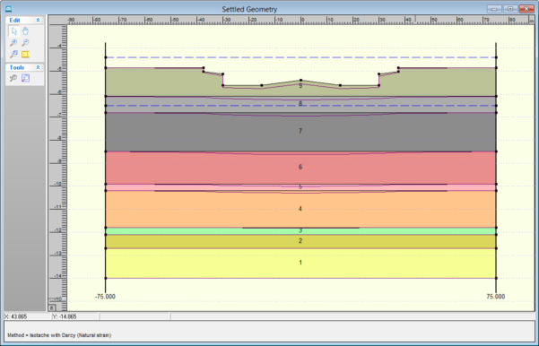 Consolidation Settlement Calculation Spreadsheet throughout Dsettlement ...
