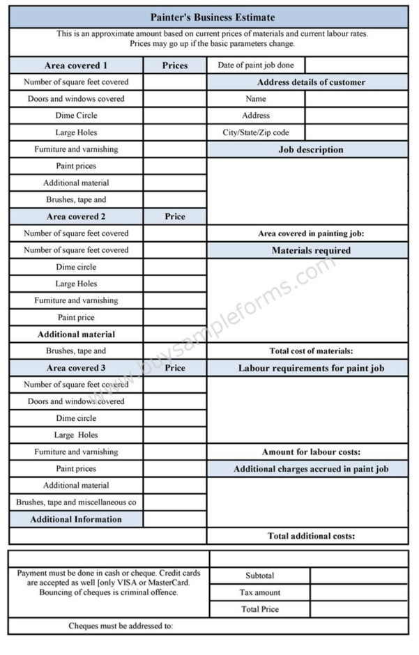 Construction Bid Comparison Spreadsheet with Construction Bid Sheet ...