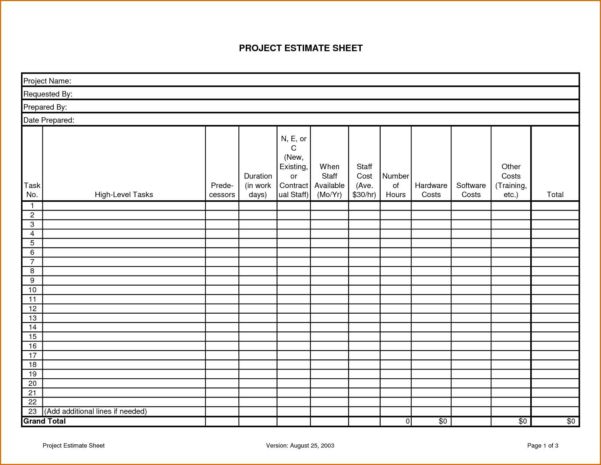 Construction Material Tracking Spreadsheet — db-excel.com