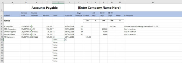 Convenience Store Accounting Spreadsheet — db-excel.com