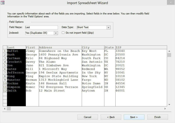 Convert Spreadsheet To Database Regarding Converting An Excel