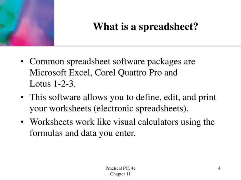 Corel Spreadsheet — db-excel.com