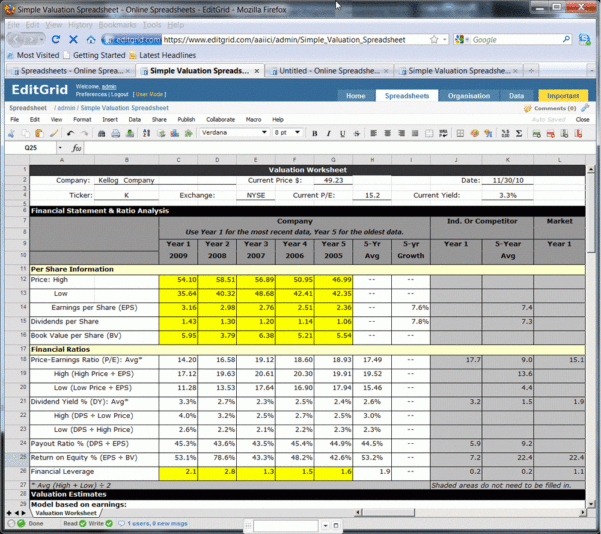Cost Benefit Analysis Spreadsheet — db-excel.com