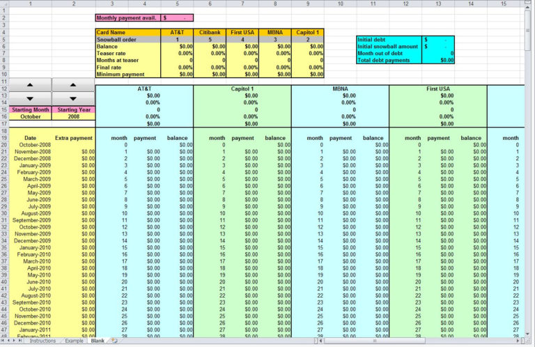 Credit Card Interest Calculator Spreadsheet — db-excel.com