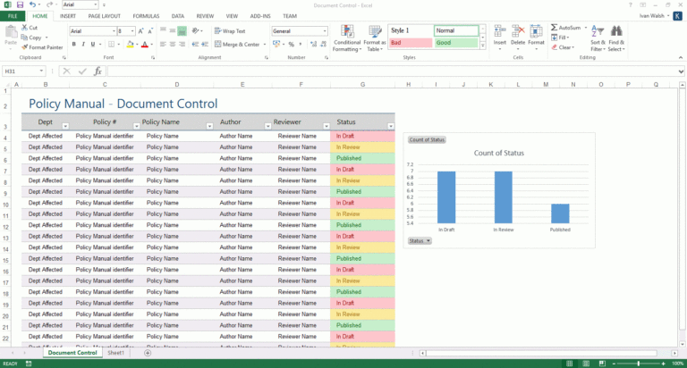 Credit Control Excel Spreadsheet — db-excel.com
