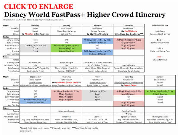 Cruise Planning Spreadsheet — db-excel.com