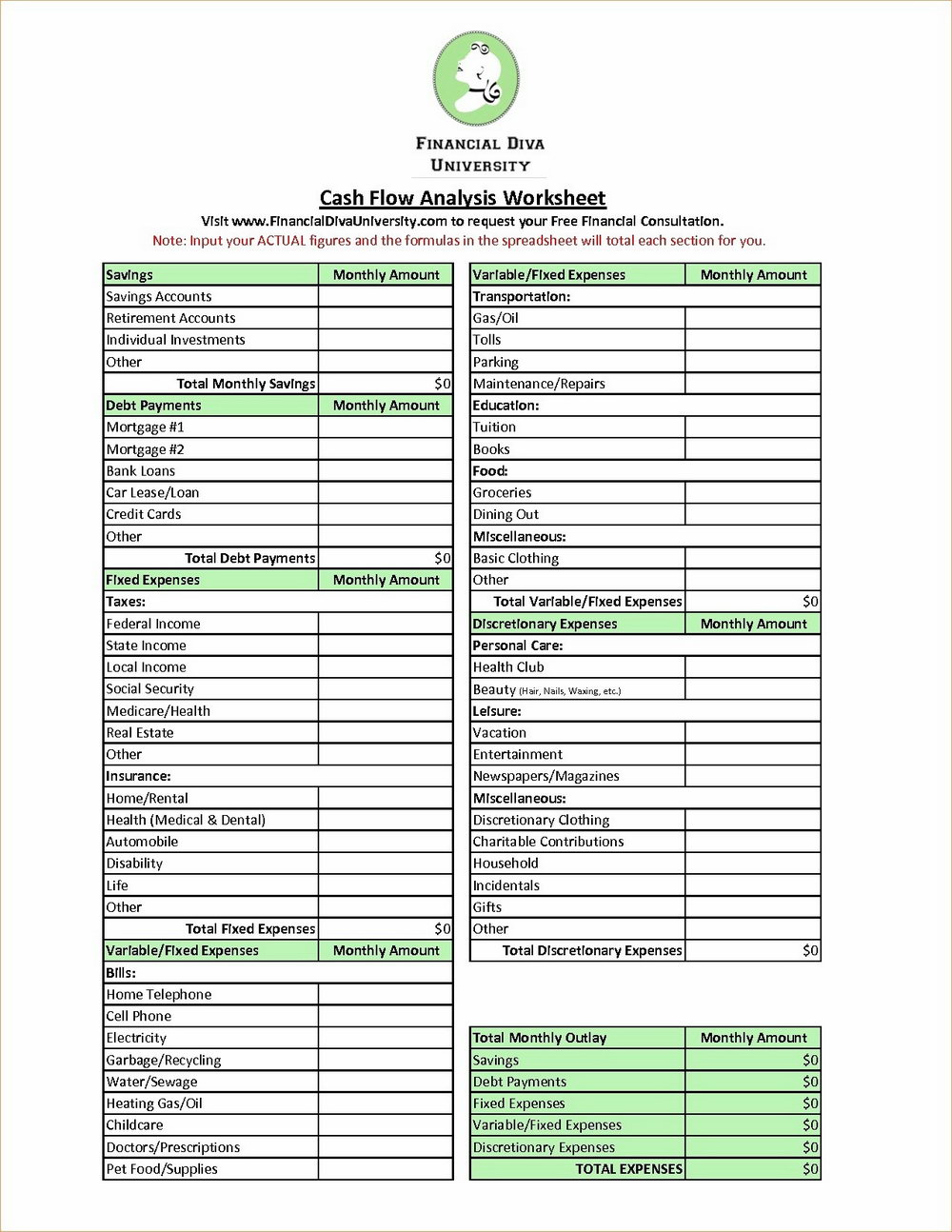 Debt Recycling Spreadsheet Throughout Realtor Tax Preparation Worksheet 