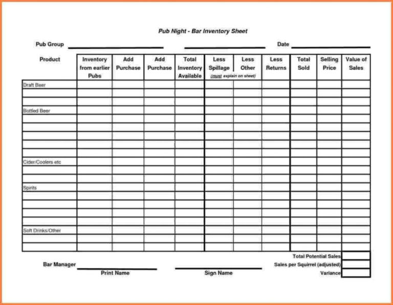 Dental Inventory Spreadsheet — db-excel.com