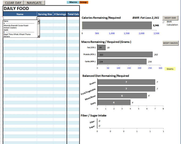 Diet Spreadsheet throughout Best Excel Sheet Diet Plan Bodybuilding ...