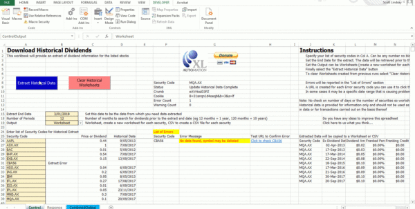 Dividend Excel Spreadsheet Spreadsheet Downloa dividend reinvestment ...