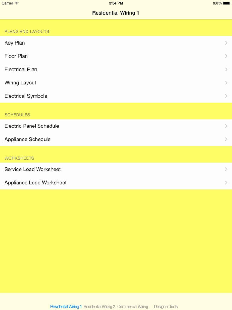 Electrical Spreadsheet for Electrical Panel Load Calculation ...