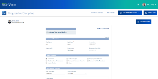 Employee Discipline Tracking Spreadsheet — db-excel.com