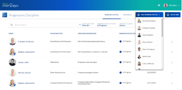 Employee Discipline Tracking Spreadsheet — db-excel.com