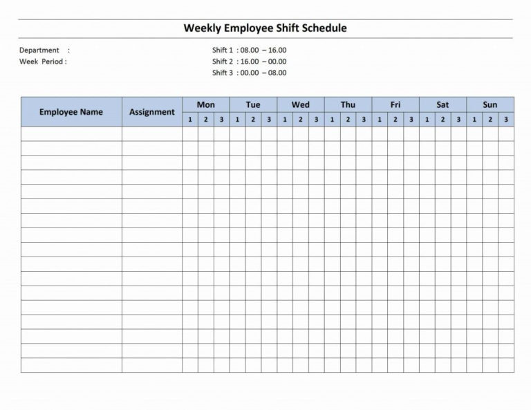 Employee Hours Tracking Spreadsheet — db-excel.com