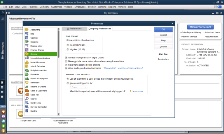 Enterprise Users Use Spreadsheet Database And Accounting Software ...