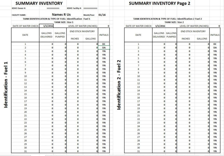 Epa Tanks Spreadsheet for Storage Tanks Kstate Ppi — db-excel.com