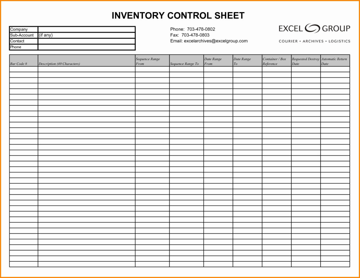 Estate Inventory Excel Spreadsheet throughout 10+ Estate Inventory ...