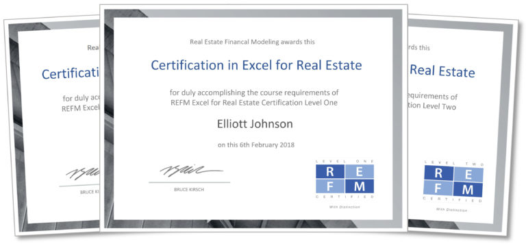 Excel Spreadsheet Certification for Refm Certification Program In Excel ...