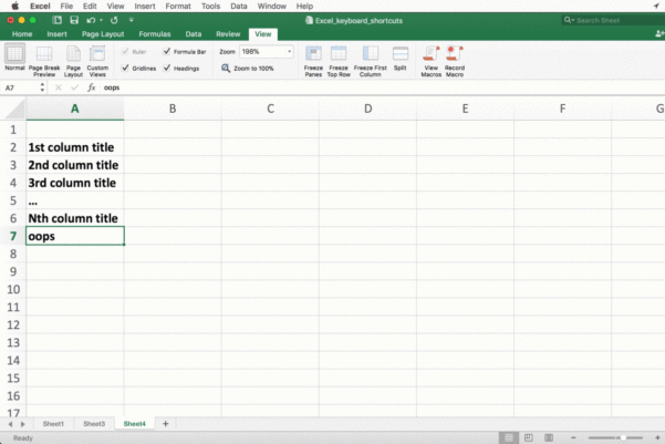 Excel Spreadsheet Formatting Tips pertaining to 10 Incredibly Useful Excel Keyboard Tips ...