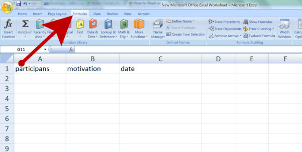 Excel Spreadsheet Functions inside How To Read An Excel Spreadsheet: 4 Steps With Pictures — db ...