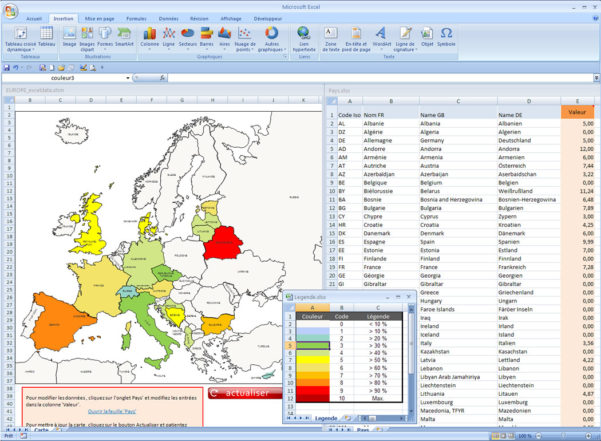 Excel Spreadsheet To Map In Excel Data Maps Europe — db-excel.com