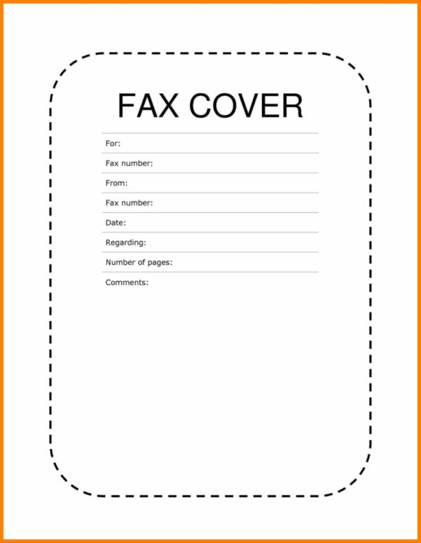Fax Spreadsheet for Statement Of Confidentiality Template And Cover ...
