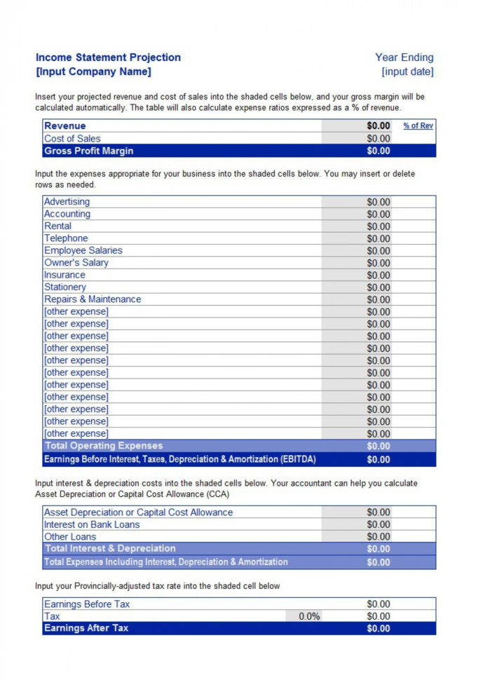 Financial Statement Spreadsheet Template in Remarkable Financial ...