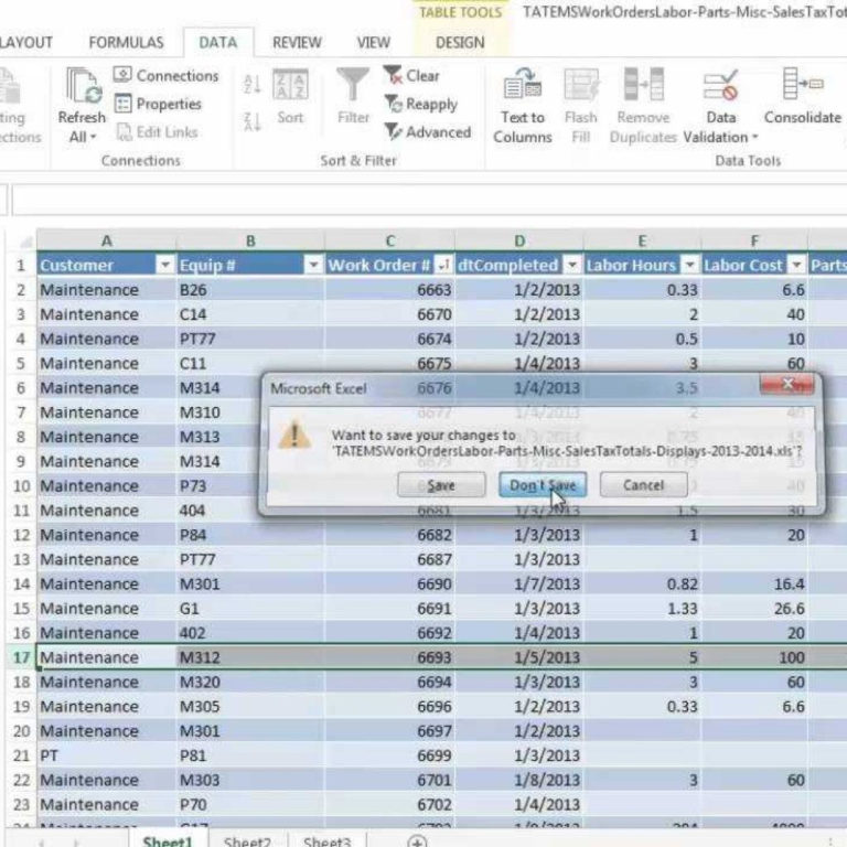 Fleet Maintenance Spreadsheet Template — db-excel.com