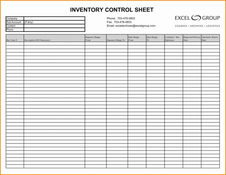 Free Cattle Inventory Spreadsheet — db-excel.com