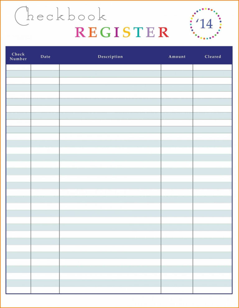 Free Checking Account Spreadsheet within 013 Excel Spreadsheet Budget ...