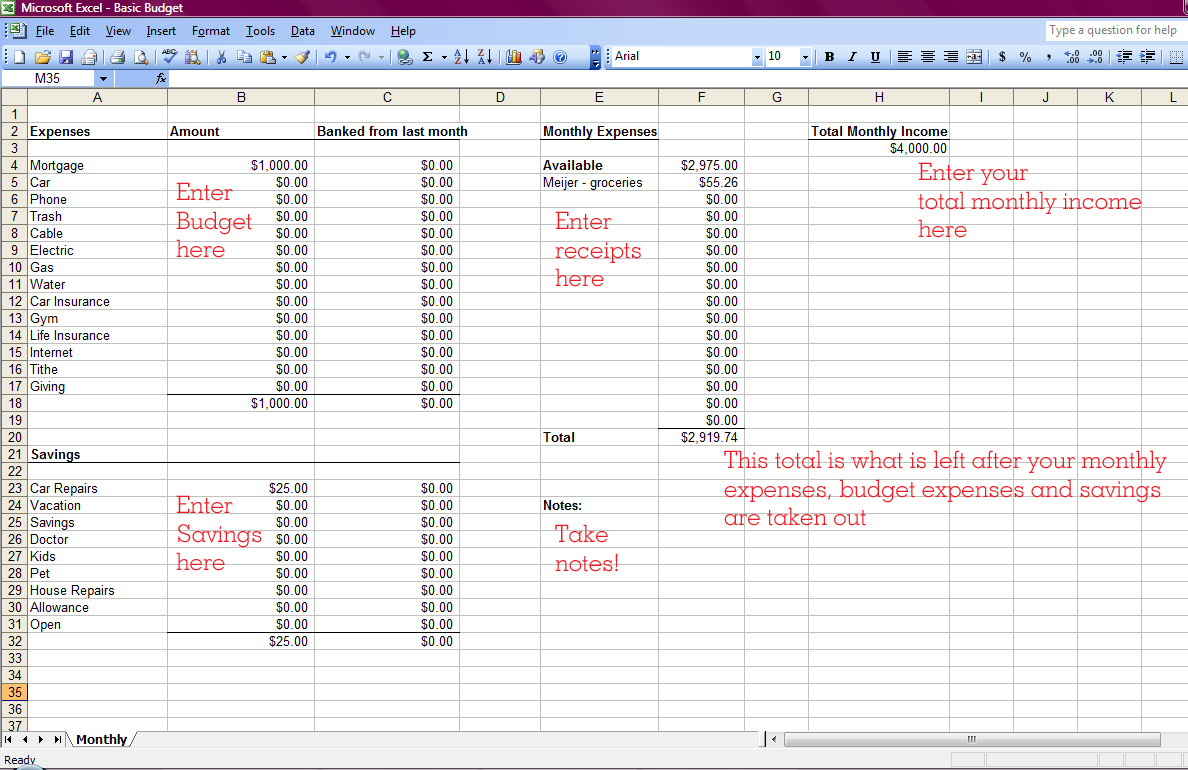 Free Church Contribution Spreadsheet Db excel