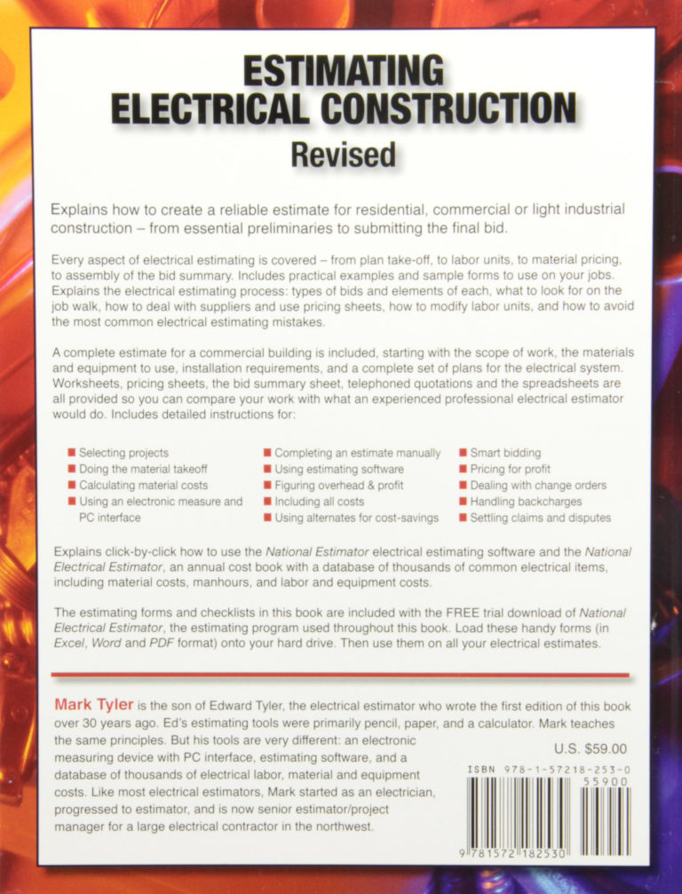 Free Electrical Estimating Excel Spreadsheet with Free Electrical Estimating Spreadsheet With ...
