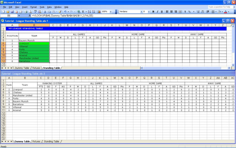 Free Football Pontoon Spreadsheet in Create Your Own Soccer League ...