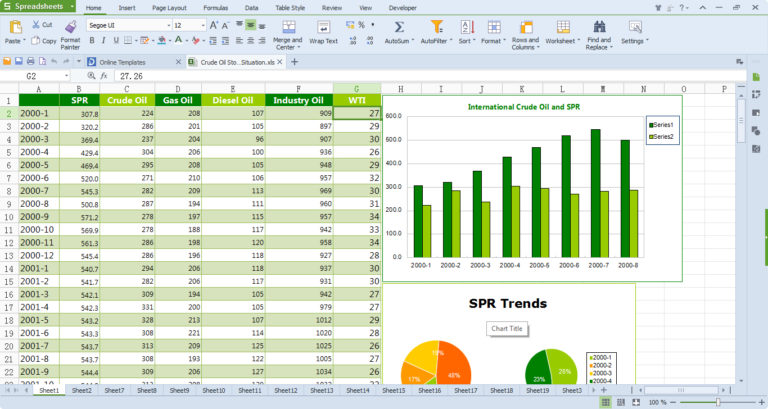 Free Spreadsheet Creator for Free Spreadsheet Software For Windows 2018 ...