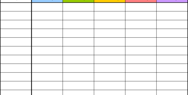 Free Staff Rota Spreadsheet Intended For Free Weekly Schedule Templates ...