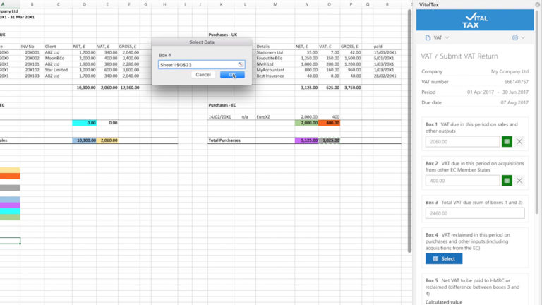 Free Vat Return Spreadsheet Template — db-excel.com