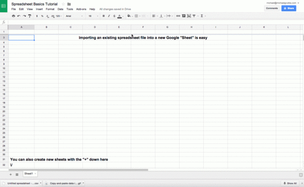 Google Shared Spreadsheet — db-excel.com